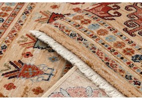Vlněný kusový koberec Imphal béžový 200x290cm