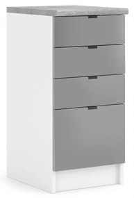 Kuchyňská skříňka spodní 40 cm - LAM SZ40 4SZ - Dvířka LETTY