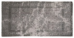 Mocca koberec se vzorem French print - 150*75 cm