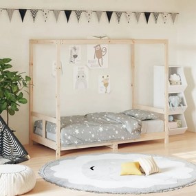Dětská postel s nebesy Dekorhome 80 x 160 cm