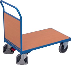 VARIOFIT Plošinový vozík s jednou dřevěnou výplní sw-800.102