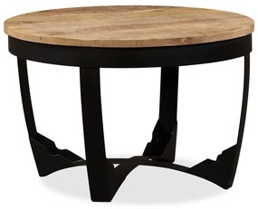 vidaXL Konferenční stolek hrubé mangovníkové dřevo 60 x 40 cm