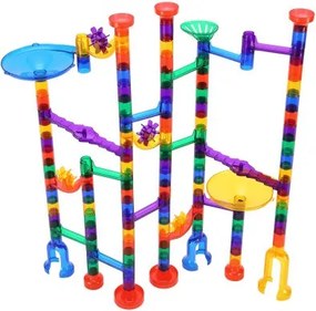 Marble Run Sada 150 KS Stavebnice STEM jako dárek vzdělávací bloky pro děti