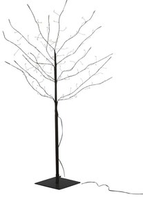 Dekorace černý svítící stromeček Tree Bare Led M - Ø 80*100 cm