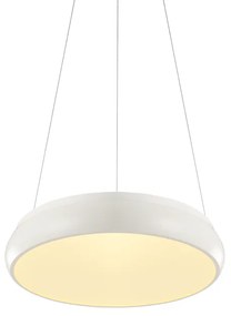 ACA DECOR LED závěsné svítidlo KALLISTA 32W/230V/3000K/2560Lm/120°/IP20, Flicker free, kruhové bílé