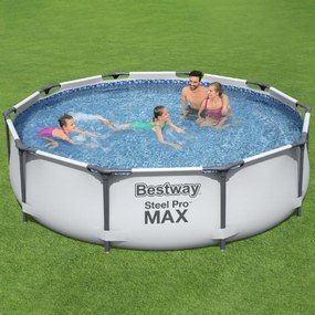 Nadzemní bazén Steel Pro Max 457 x 107 cm 14970 l 5v1 BESTWAY 53397