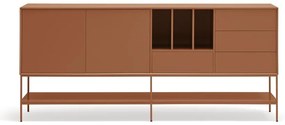 Komoda v cihlové barvě 220x98x45 cm Platt – Teulat