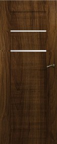 Interiérové dveře vasco doors IBIZA model 3 Průchozí rozměr: 70 x 197 cm, Orientace dveří: Levé dveře, Dekor: Ořech muškátový