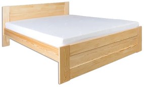 Drewmax LK102 - Dřevěná postel masiv dvojlůžko 180 cm