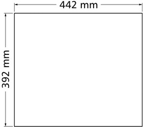 Granitový dřez Sinks FRAME 457 Pureblack