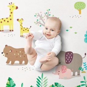 Dětská hrací podložka 139,7 × 208,3 cm podložka pro děti s měkkými aktivitami