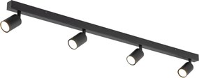 TK Lighting Černé stropní svítidlo Nex pro žárovku 4x GU10 TK10792