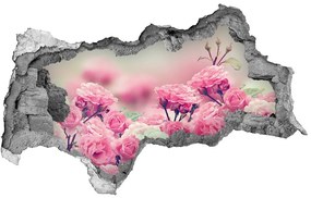 Wallmuralia Samolepící díra na stěnu Květiny divoké růže 95x73 cm