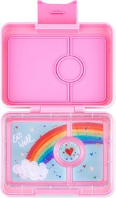 Yumbox Snack mini obědový box, snídaňová krabička pro dítě, Power Pink Rainbow