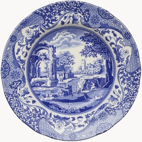 Sada hlubokých talířů Blue Italian, 4 díly