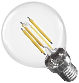 Emos lighting LED žárovka Filament Mini Globe / E14 / 5,9 W (60 W) / 806 lm / neutrální bílá 1525731450