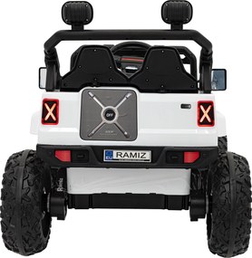 Ramiz Dětské elektrické auto OFF ROAD Speed Bílé