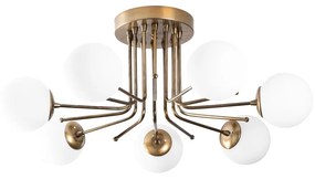 Designový lustr Galiena 90 cm zlatý