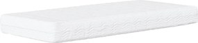 Postel s matrací Dover černá 80 x 200 cm umělá kůže 3208297