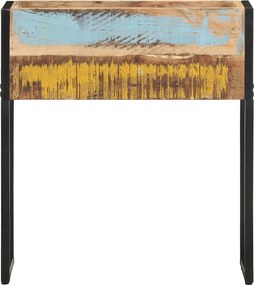 Truhlík 60 x 20 x 68 cm masivní recyklované dřevo 321943
