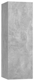 TV stolek betonově šedý 30,5 x 30 x 90 cm dřevotříska