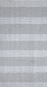 ZÁVĚS NA KROUŽCÍCH MARGARET 140X250 CM STŘÍBRNÁ