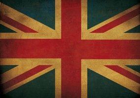 Fototapeta - Vlajka Velké Británie (254x184 cm)