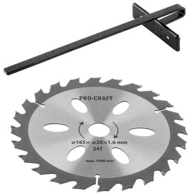 Aku kotoučová pila Procraft PCA32bb (bez baterie a nabíječky) | PCA32-BB