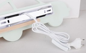 Nástěnné svítidlo policové 5W, zelenkavé auto - s napájecím kabelem  - Candellux