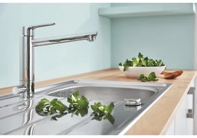 GROHE 31696000 - Dřezová baterie BAUEDGE lesklý chrom