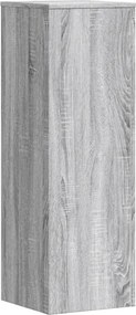 Stojany na rostliny 2 ks šedé sonoma 33 x 33 x 100 cm kompozit 3307887