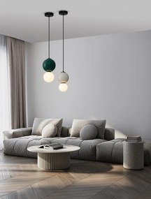 Designový lustr Noesis 15 Šedá