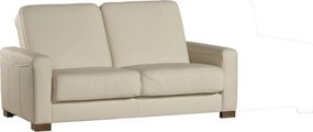 Casarredo - Komfort nábytek Dvoumístná pohovka WILLIAM kůže/ekokůže | potah: kůže Magnolia,barva: moření 01 bílá
