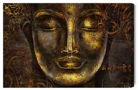 Obraz Portrét Buddhy Nedostatek Nedostatek Přírodní plátno 70x50