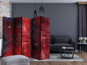 Paraván - Red Concrete II [Room Dividers]