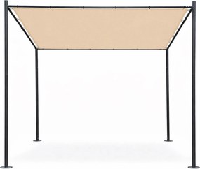 Zahradní pergola Lowa 3x3 m béžová/černá