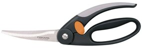 FISKARS Kuchyňské vybavení - Nůžky na drůbež, délka 25 cm, černá 1003033