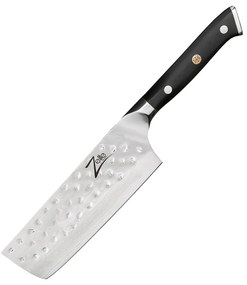 Alpha-Royal Japanese Series, 6" kuchařský nůž nakiri, damašková ocel