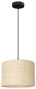Lustr na lanku RATTAN 1xE27/60W/230V pr. 25 cm ratan