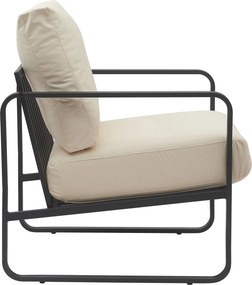 Relaxační křeslo Manea umělá kůže – krémová