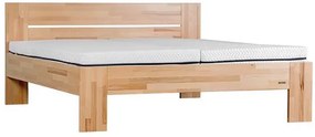 Ahorn Vento postel - buk cink Moření: Latte, Rozměr: 160 x 200 cm