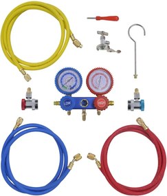 Vakuové čerpadlo 100 l/min s 2cestným měřidlem v kufříku 3100290