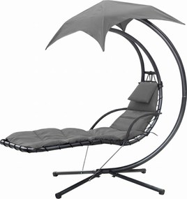 Avenberg Relaxační lehátko / houpačka Colombo, šedá