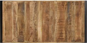 Konferenční stolek 180 x 90 x 40 cm hrubé mangovníkové dřevo 321588