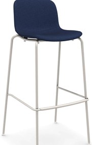 MAGIS - Barová židle TROY s čalouněným sedákem a čtyřnohou podnoží