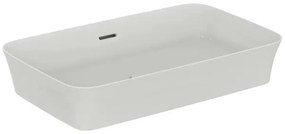 Ideal Standard Ipalyss - Umyvadlo na desku 650x400 mm, s přepadem, Ideal Plus, bílá E1887MA