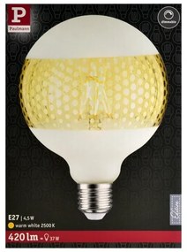 LED Stmívatelná žárovka CLASSIC G125 E27/4,5W/230V 2500K - Paulmann 28770