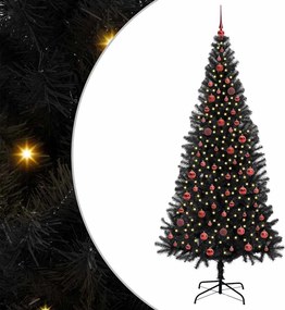 Vánoční stromeček Černá 210 cm PVC 3396487
