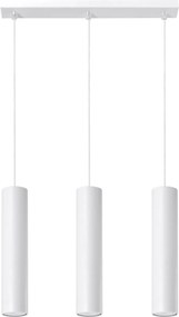 Sollux Lighting Závěsné svítidlo LAGOS 3L bílé