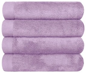 SCANquilt modalový ručník MODAL SOFT světle levandulová malý ručník 30 x 50 cm